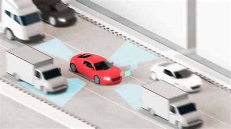 Premium Photo Vehicle Detection Detection And Communication Systems During Drivingautonomous