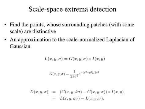 Ppt Distinctive Image Features From Scale Invariant Keypoints Powerpoint Presentation Id160226
