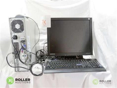 HP Compaq Dc5700 Desktop Computer System 2GB 80GB HDD Windows XP SP3 Pro Includes CPU