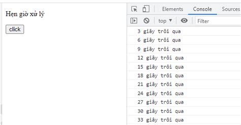 Window SetInterval Trong JavaScript