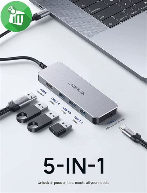 JSAUX USB C IN MultiFunction USB C Adapter IMedia Stores