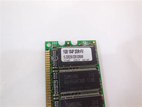 Модуль памяти DDR266 1Gb PC 2100