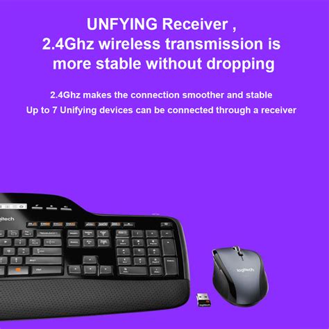 Phandco Pc Depot Logitech Mk710 Wireless Keyboard Mouse Combo