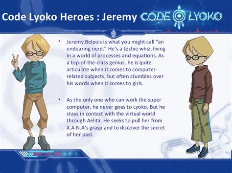 Jeremie Belpois Code Lyoko Wiki
