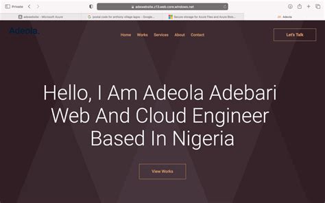 How To Set Up A Static Website On Azure Blob Storage Dev Community