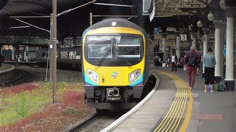 Full Throttle Departure Transpennine Express Class 185 Double Header