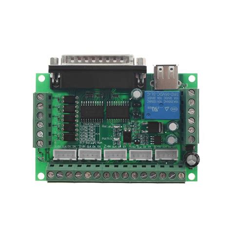 Mach3 Cnc Controller 5 Axis Usb Card CNC Interface Plate Breakout Board CNC Motion Panel Cnc