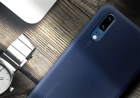 Huawei P20 Case Official Protective Liquid Silicone Cover