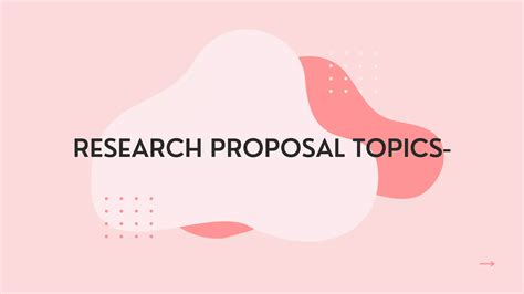Research Proposal Topics 1pdf