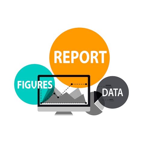 Free Vector Illustration Of Business Graph Analysis