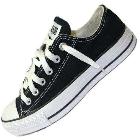 Converse Basket All Star Basse Ox M9166 Noir Noir Noir Achat