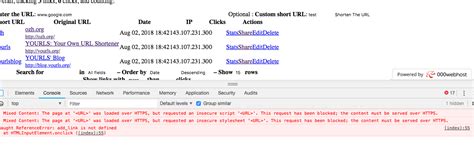 Problem Using Ssl · Issue 2418 · Yourlsyourls · Github