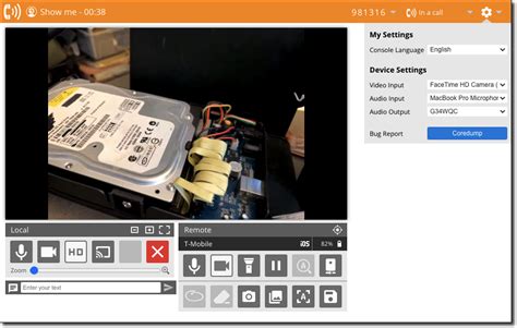 Controls During A Call Sightcall Help Center