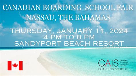 Cais Boarding Schools Are Hitting The Road Again In January 2024 And Our First Stop Is The