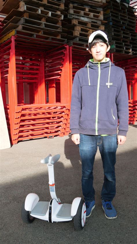 I Tried Riding Just Before The Release Of The Small Mobility Ninebot Mini Pro With A Maximum