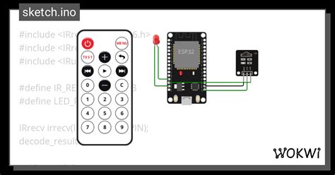 C249 TA1 IR Code Solution Wokwi ESP32 STM32 Arduino Simulator