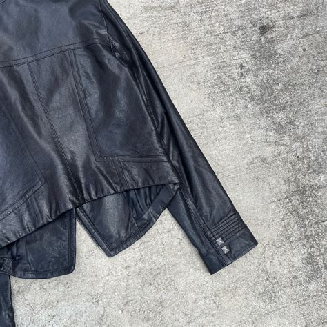 Izzat Baba Stud Leather Jacket 후루츠패밀리