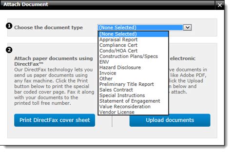 Attach Documents