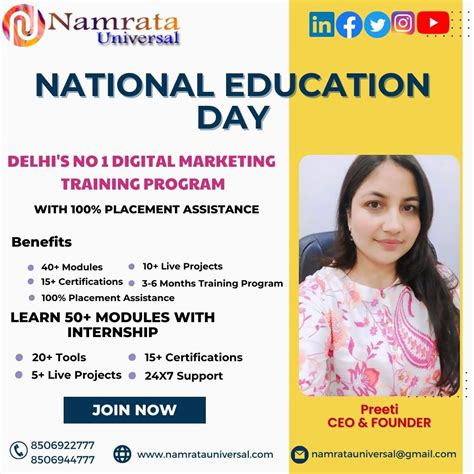 Preeti Rajora On Linkedin Nationaleducationday Maulanaazad
