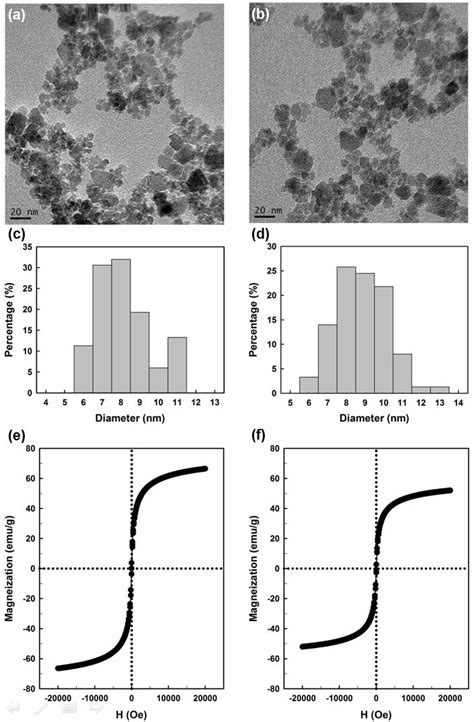 Ab Tem Micrographs Cd Particle Size Distributions And Ef Download Scientific Diagram