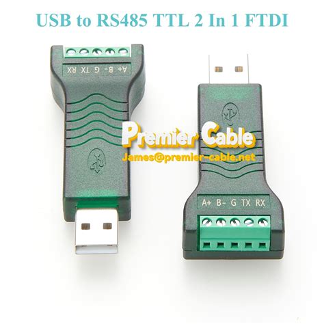 Usb To Rs485 Ttl Serial Converter Adapter Industrial Waterproof Circular Connector Manufacturer
