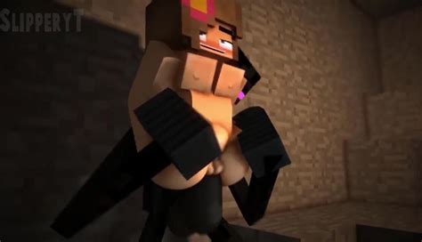 Sex And Cumshot Inside In Minecraft