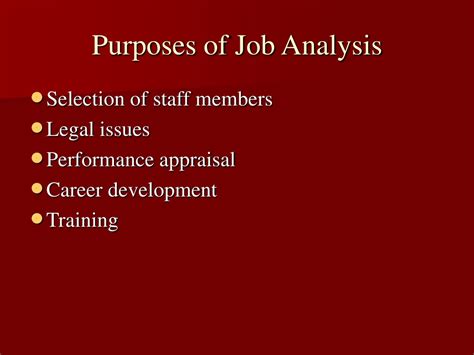 Ppt Job Analysis Powerpoint Presentation Free Download Id250626