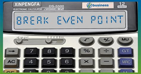 Break Even Point Calculator Optimize Your Business Break Even Point Calculator Optimize Your Business