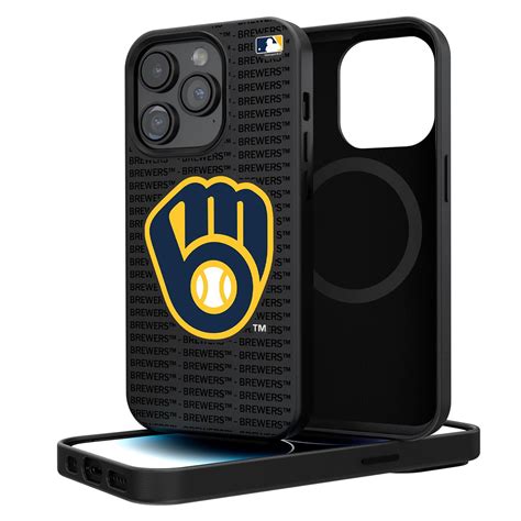 Milwaukee Brewers Primary Logo Iphone Magnetic Bump Case
