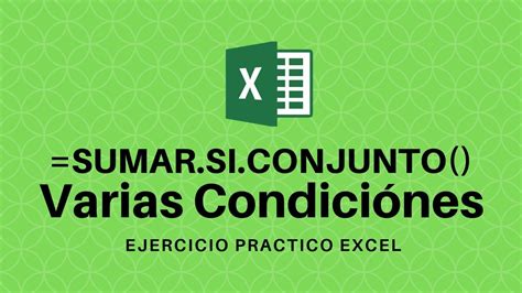 Como Funciona La Funcion Sumar Si Conjunto En Excel Catalog Library