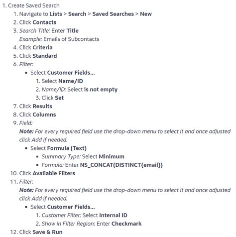 How To Make A Saved Search Appear On The Search Field In Custom Fields