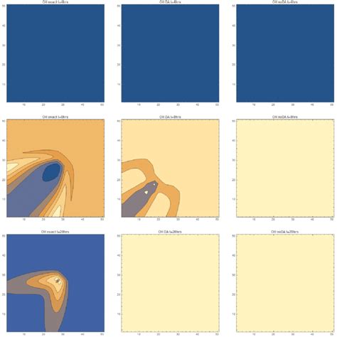 Data Assimilation Result For A Substance That Is Neither Measured Nor