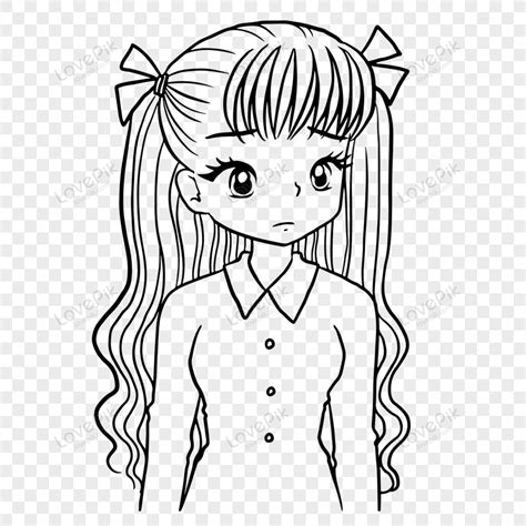 공주님 만화 낙서 카와이 색칠 페이지 귀여운 그림 캐릭터 꼬마 만화 만화 Png 일러스트 무료 다운로드 Lovepik