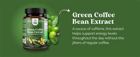 Pure Green Coffee Bean Extract Super Energizing Green