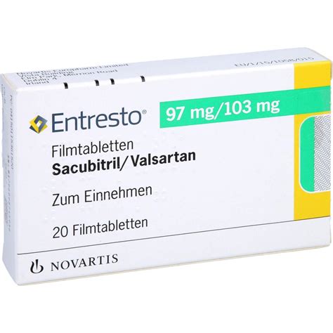 Entresto 97 Mg103 Mg Filmtabletten 20 Stk Online Kaufen