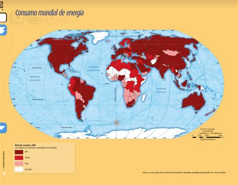 “recursos Energéticos En El Mundo” Geografía Sexto De Primaria Ntemx