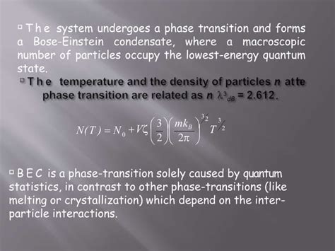 Bose Einstein Condensation Pptx