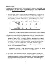 M6 Homework Pdf Homework Module 6 Provide Answers To Problems 1 Through 4 In Their