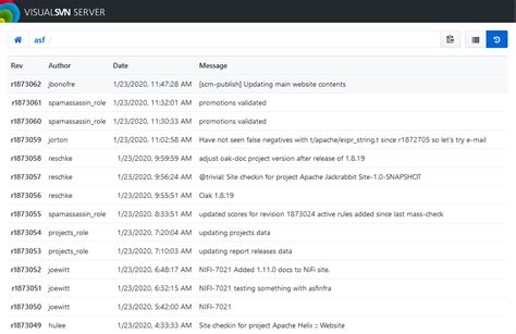 Are There Any Tools To Have An Svn Server Save The Comment Log Into An