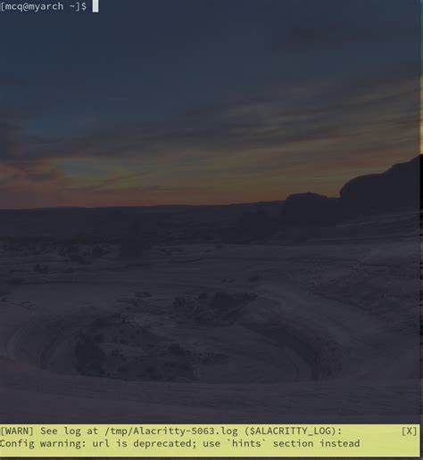Config Warning Issue Alacritty Alacritty GitHub