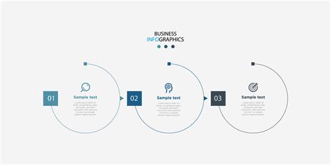 Modern Business Infographic Design Template Vector With Icons And 3 Options Or Steps Can Be