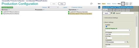Using Ftp Adapter To Produce And Consume Ftp Messages Intersystems