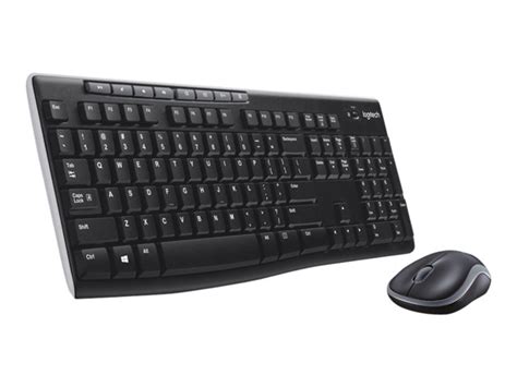 Logitech Mk Wireless Combo Ensemble Clavier Et Souris Sans Fil Ghz Fran Ais