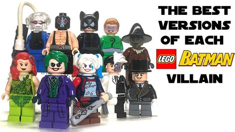 The Best Versions Of Each Lego Batman Villain Youtube
