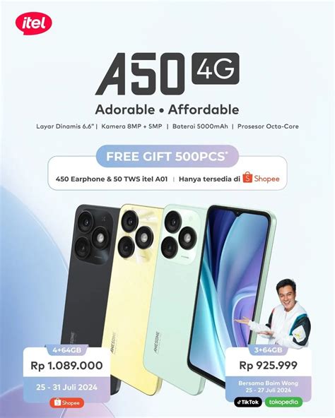 Itel A Rilis Indonesia Smartphone Terjangkau Di Bawah Sejuta Jagat Gadget