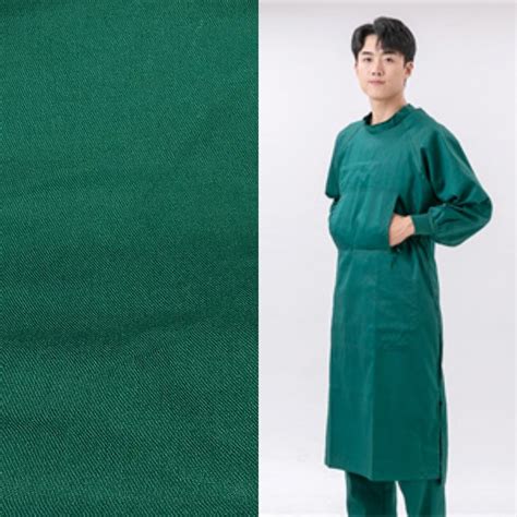 Wholesale Cotton Scrub Green Hospital Medical Nurse Uniform Fabric China Cotton Fabric And