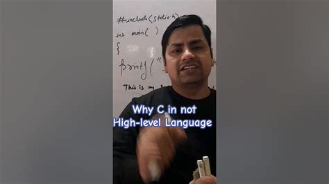 Why C In Not High Level Language Highlevellanguage Lowlevel