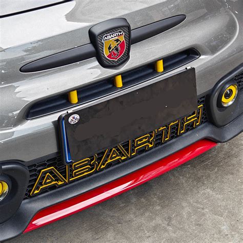 Abarth 595 695 Series 4 Abs Front Splitter Lip Various Colours