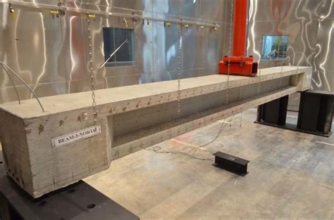 Flexural Test Setup For Decked Bulb T Beam Inside The Download Scientific Diagram