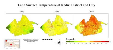 The Spatial And Temporal Distribution Of Lst Has Increased Rapidly In